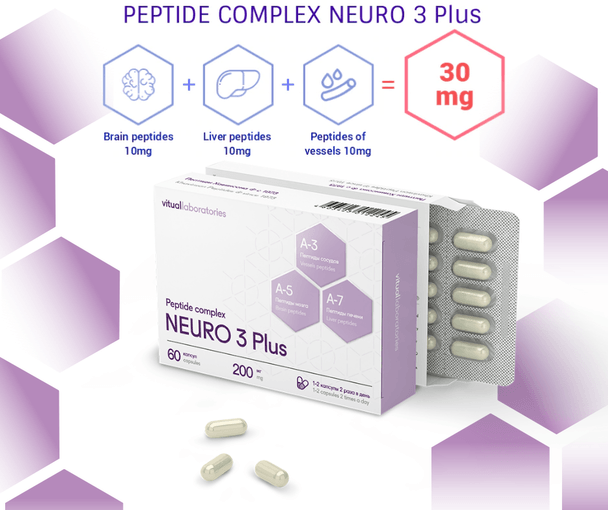 Neuro 3 Plus - Nervous System & Brain Function Peptide – Firma-vita